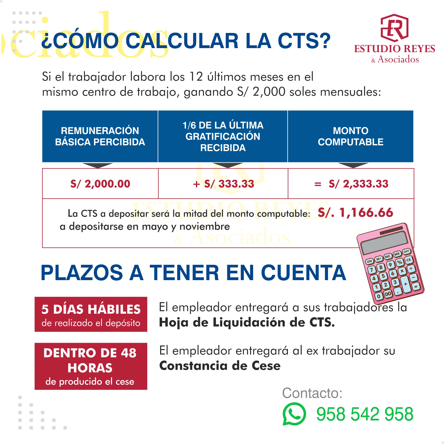 2024 Planilla y Cálculo de CTS en Excel, Regimen General y Pequeña ...